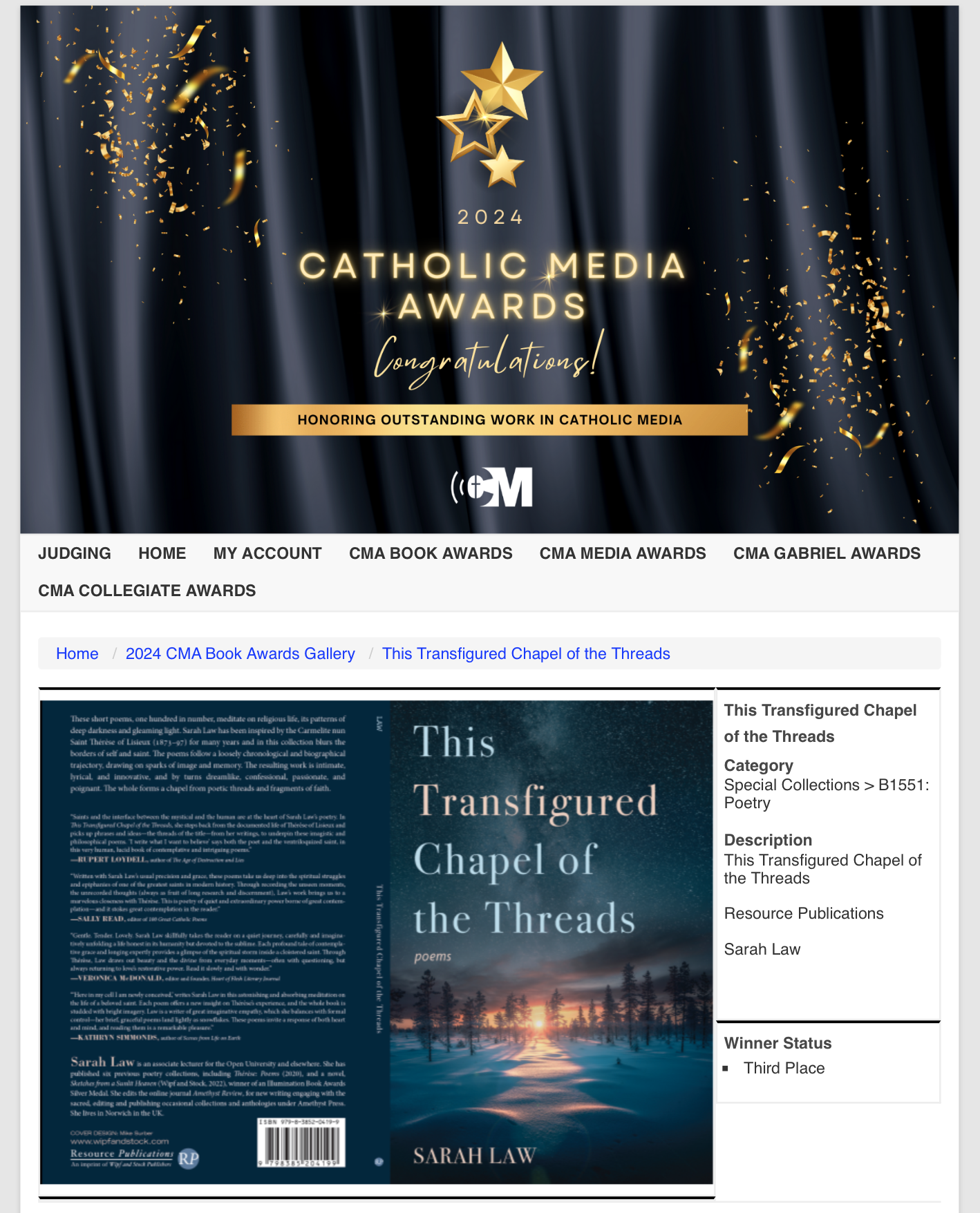 My collection This Transfigured Chapel of the Threads wins third place ...